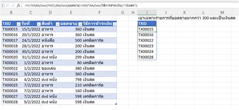 10 levels การเขียนสูตร excel ในยุคใหม่ thep excel