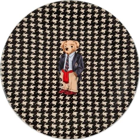 Vitelli Kazayağı Teddy Bear 21 Cm Porselen Tabak Idefix