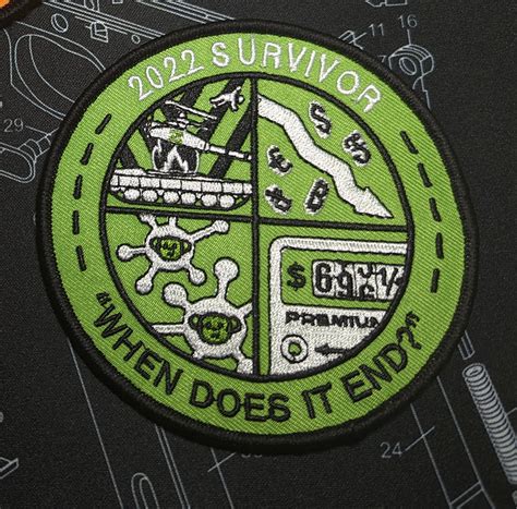 2022 Survivor Patch Badgerhound Supply Co