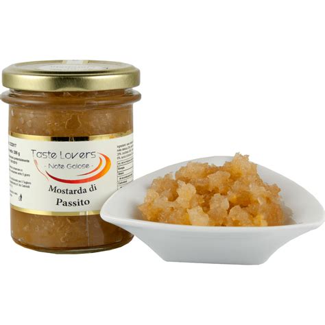 Mostarda Artigianale Di Passito Vendita Online Note Golose