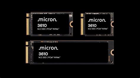 Micron 3610 Ssd：gen5 Qlc 進軍主流 Pc，承諾在小巧體積中帶來高速與 4tb 容量 Biggo 新聞