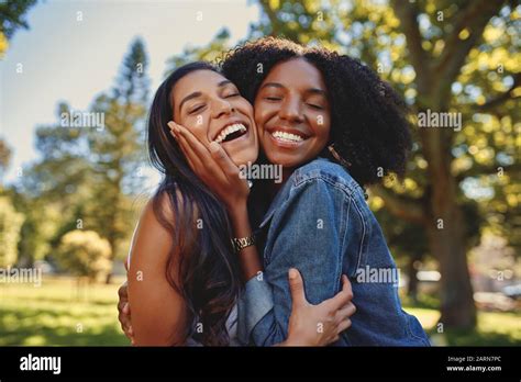 Two Best Friends Hugging Each Other