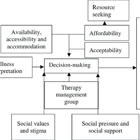 The Pass Model For Health Seeking Behaviour And Access To Care Research