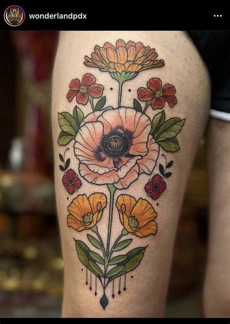 Pin By Nathan Flores On Boredpanda Traditional Tattoo Flowers Body