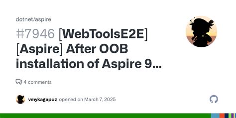 Webtoolse2e Aspire After Oob Installation Of Aspire 92 Templates There Is No Aspire 90