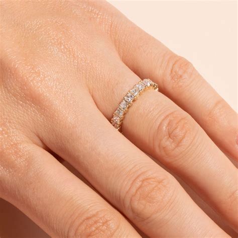 Diamond Eternity Band On Hand