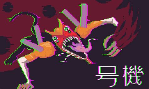 Eva 02 Full Rage Mode Rpixelart