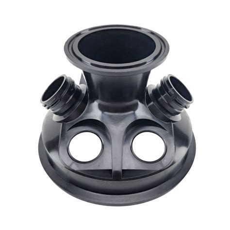 4 Inch Tc Pre Drilled Glycol Pressure Lid With 2 Inch Tc Port