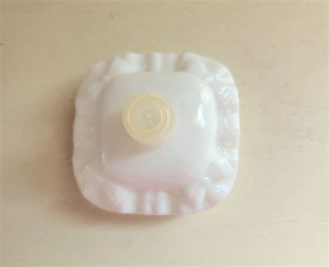 Vintage Avon Milk Glass Perfume Bottle 1970s Etsy
