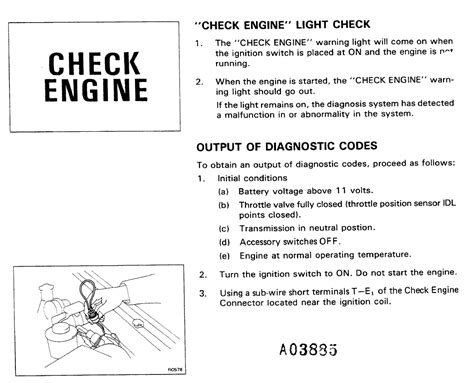 1995 Toyota Tacoma Check Engine Light Codes Shelly Lighting