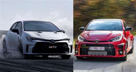 These Are The Key Differences Between The Toyota Gr Corolla And Gr Yaris