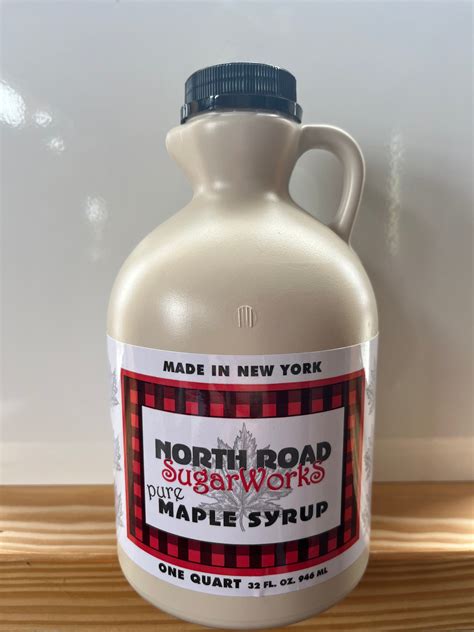 Quart Of Maple Syrup North Road Sugarworks