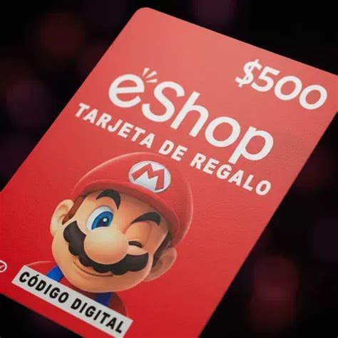 Tcard Nintendo Eshop 100 Mxn Digital Mercadolibre