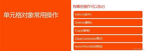 【excel vba 基础知识】05 06 使用vba操作单元格对象 王佩丰vba csdn博客