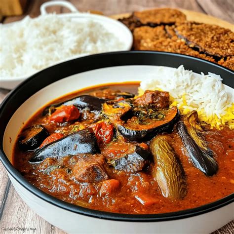 Khoresh Bademjan Irresistible Persian Eggplant Stew Recipe