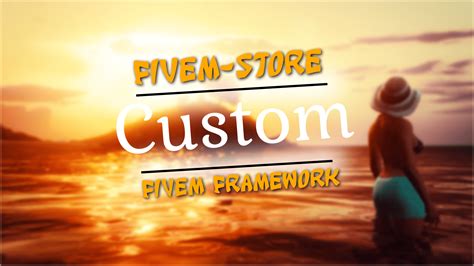 Roleplay Custom Framework V13 Fivem Store