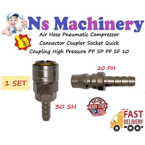 High Quality Air Hose Pneumatic Air Compressor Connector Coupler Socket Quick Couplingauto Lock