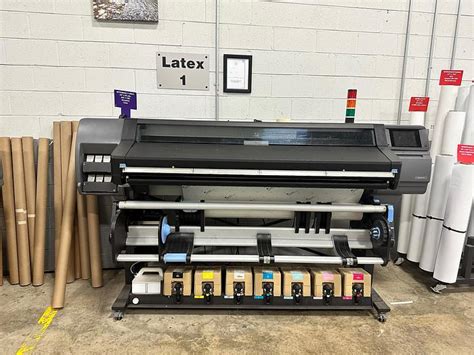 Used Sold 2017 Hp Latex 570 Large Format Printer At Capital Equipment