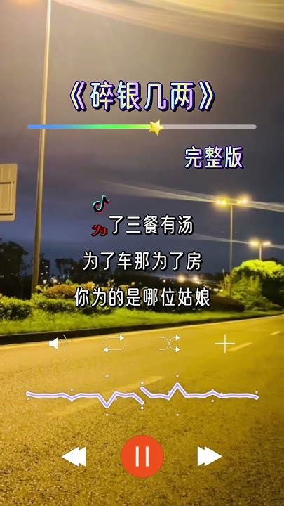 《碎银几两》歌词感人至深，人生何其短，你我尽其欢。 Youtube