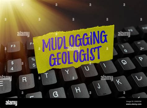Text Showing Inspiration Mudlogging Geologist Word For Gather Information And Creating A