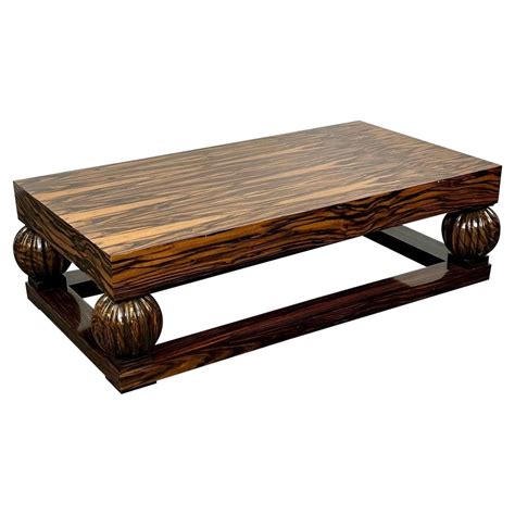 Macassar Ebony Coffee Table For Sale At 1stdibs