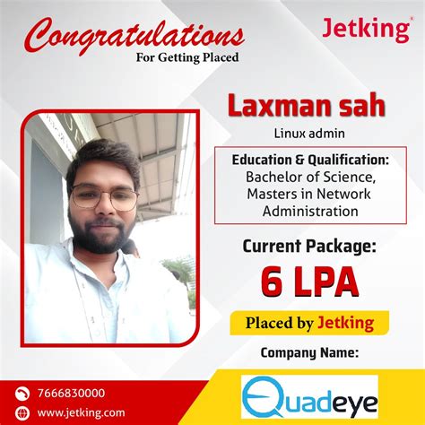 Jetking Infotrain Limited On Linkedin Jetking Placements Dreamjob