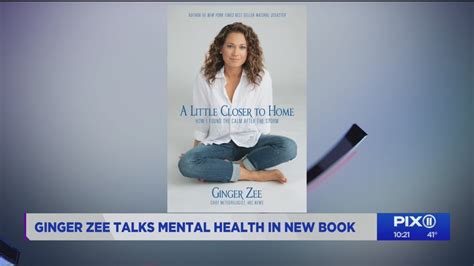 A Little Closer To Home Ginger Zee Talks Mental Health In New Book
