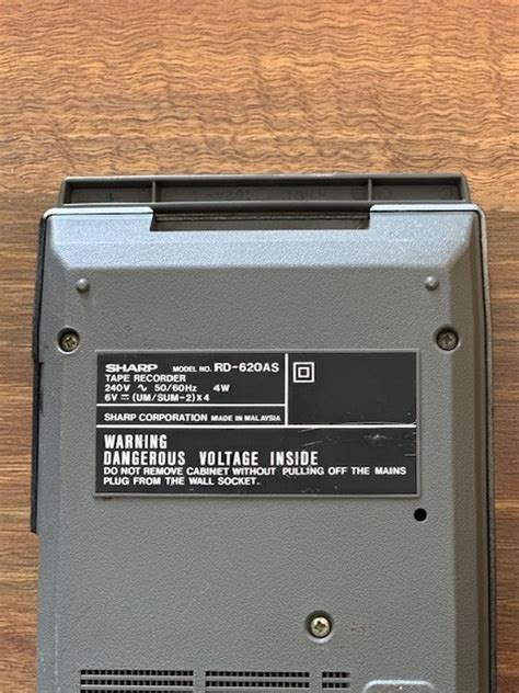 Sharp Cassette Recorder Pickers Warehouse Australia