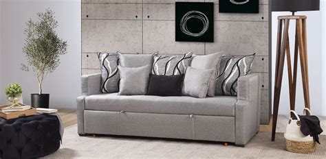 Sofa Cama Valencia Gris