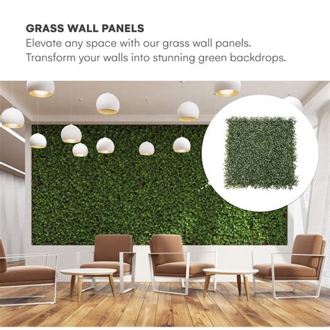 Flybold Grass Wall Panels 20x20 Pack Of 6 Outdoor