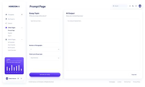 Horizon Ai Template The Best Chatbot Website Template For Ai Powered