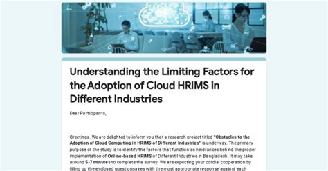 Abir Chowdhury On Linkedin Obstacles To The Adoption Of Cloud