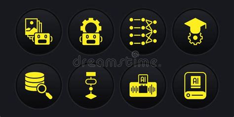 Set Server Graduation Cap Algorithm Artificial Intelligence Ai Neural Network Robot Setting