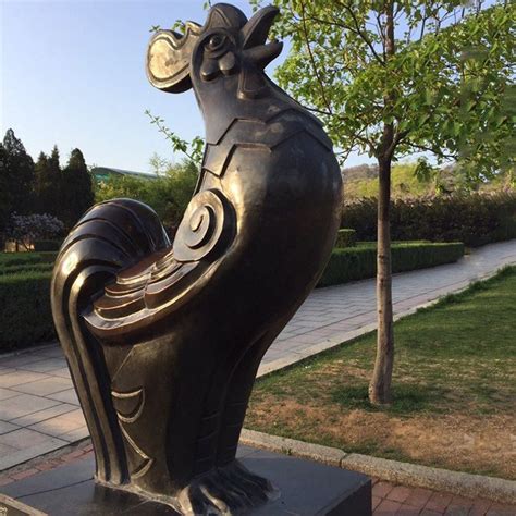Large Metal Chicken Sculpture Metal Chicken Outdoor Garden Decor
