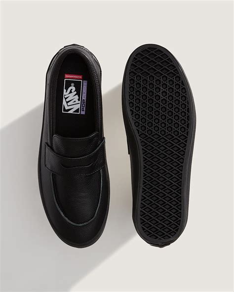 Skate Loafer Shoes In Black Vans Uk