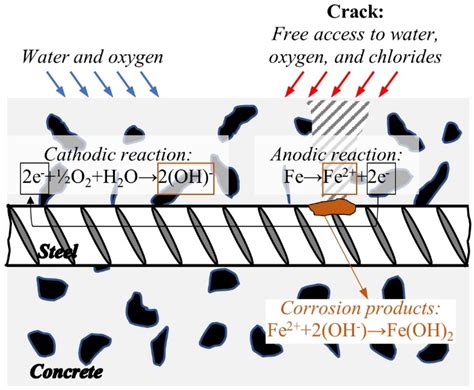 The Role Of Cracks In Chloride Induced Corrosion Of Carbon Steel In