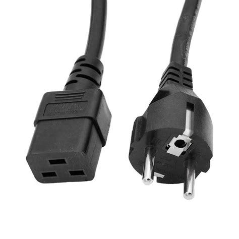 Buy Power Cord Cee7 7 To C19 3m Black 16a At The Right Price Electrokit