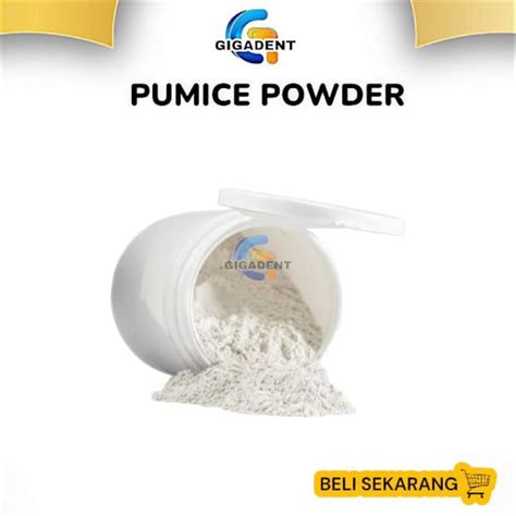 Jual Dental Powder Pumice Halus Polishing Gigi Akrilik Pumice
