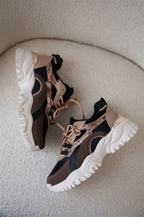 Cobra Class Black Choco Sneakers Ellemilla