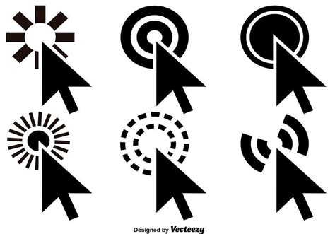 Computer Mouse Cursor Vector Art Icons And Graphics For Free Download