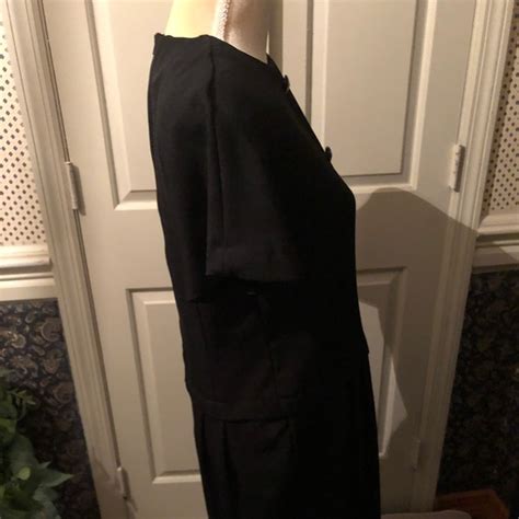 Jessica Howard Dresses Jessica Howard By Mitchell Rodbell Size 8 Black Dress Vintage 98s