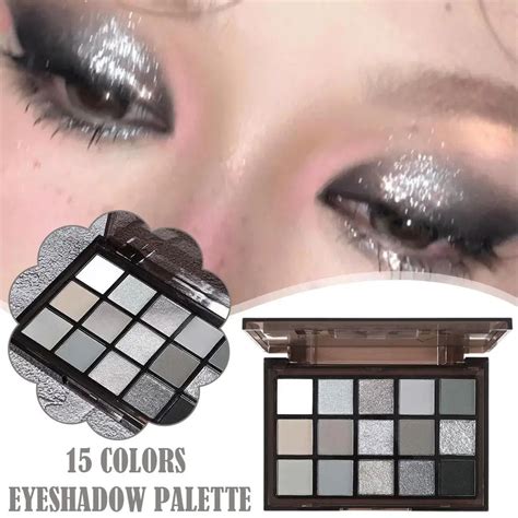 Gothic Smokey Eyeshadow Palette 15 Farben Matt And Shimmer Gothic Shop
