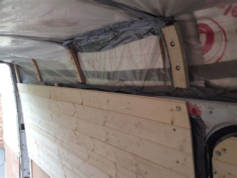 Cladding And Plying The Interior Another Van Conversion