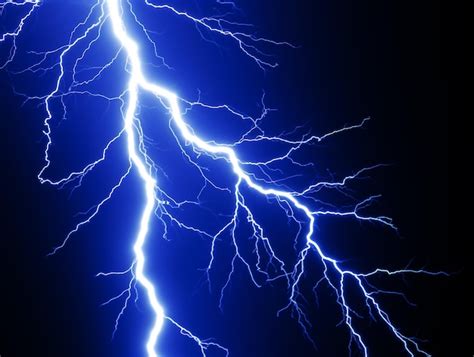 Premium Ai Image Thunderstorm In The Dark Background