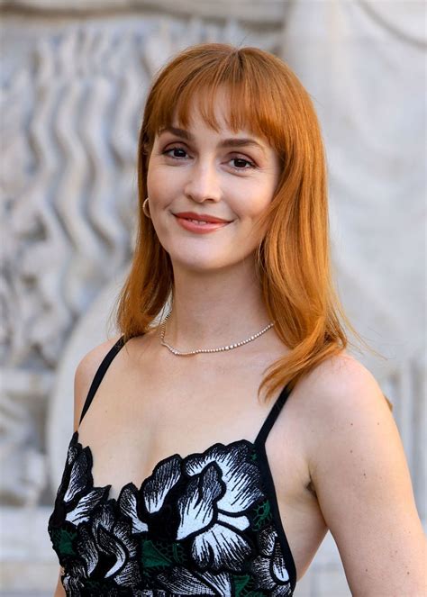 Leighton Meester At Elie Saab Womenswear Fall Winter 25 26 Fashion Show