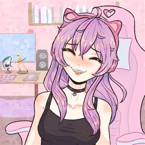 Scoomacat I Will Draw A Youtube Twitch Profile Picture Or Simple