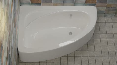 White Triangular Bathtub 3d Model By Alessandro2595