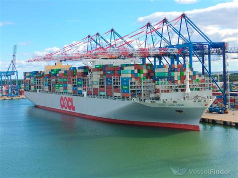 Oocl Hong Kong Container Ship Details And Current Position Imo 9776171 Vesselfinder