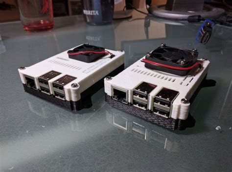 Raspberry Pi 4 Pi 3 Pi 2 Case With Vents 40mm Or 30mm Fan 3d Printer Model Download Free Stl