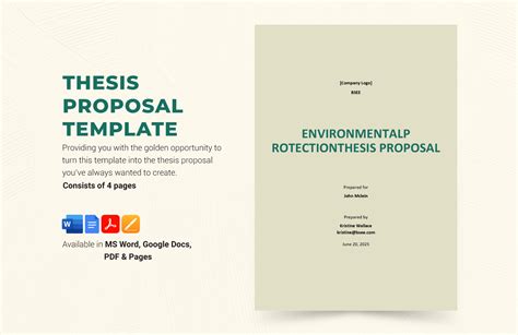 Editable Thesis Templates In Word To Download